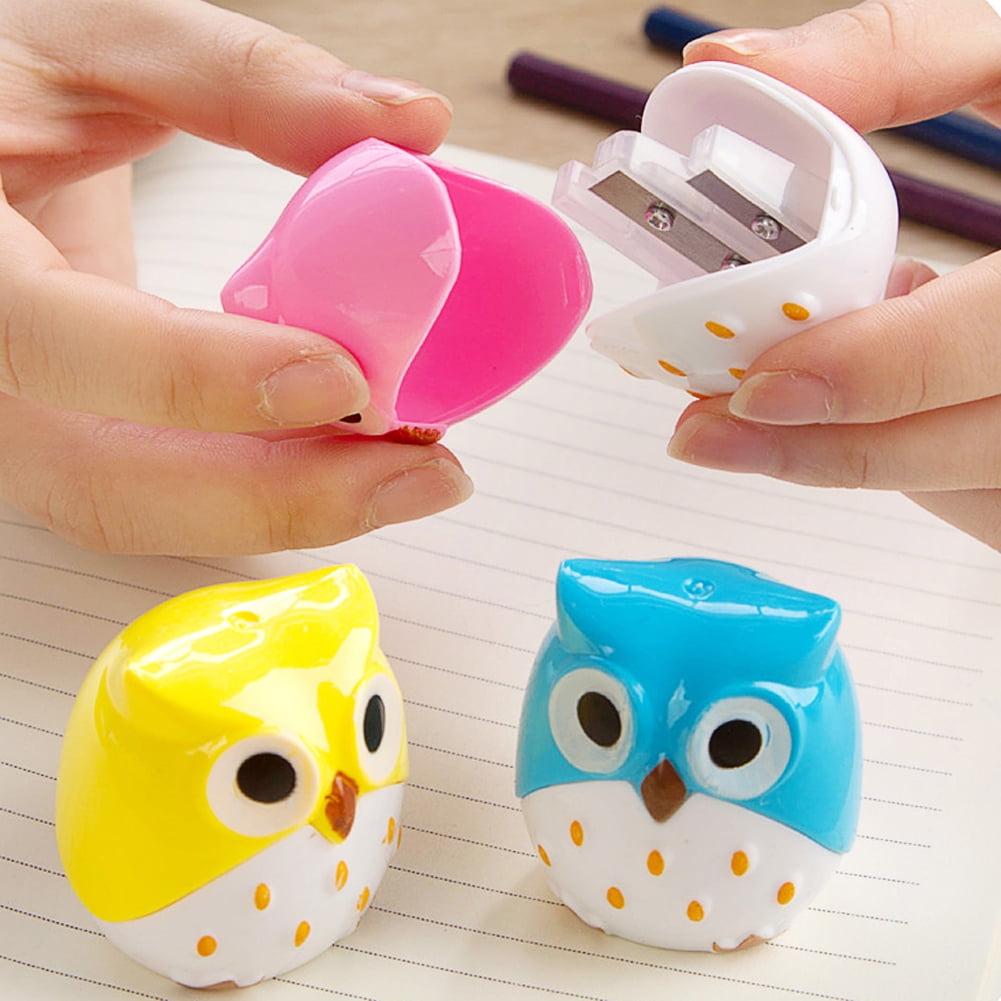 ESTONE 1PC Lovely Pencil Owl Animal Sharpener Stationery for School ...