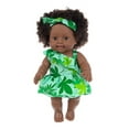 Rebirth Doll Afro Black Baby 30cm African Doll Maternal and Child Toy ...