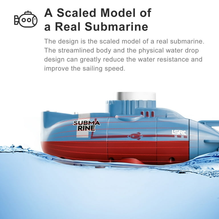 Remote Control Submarine For Kids