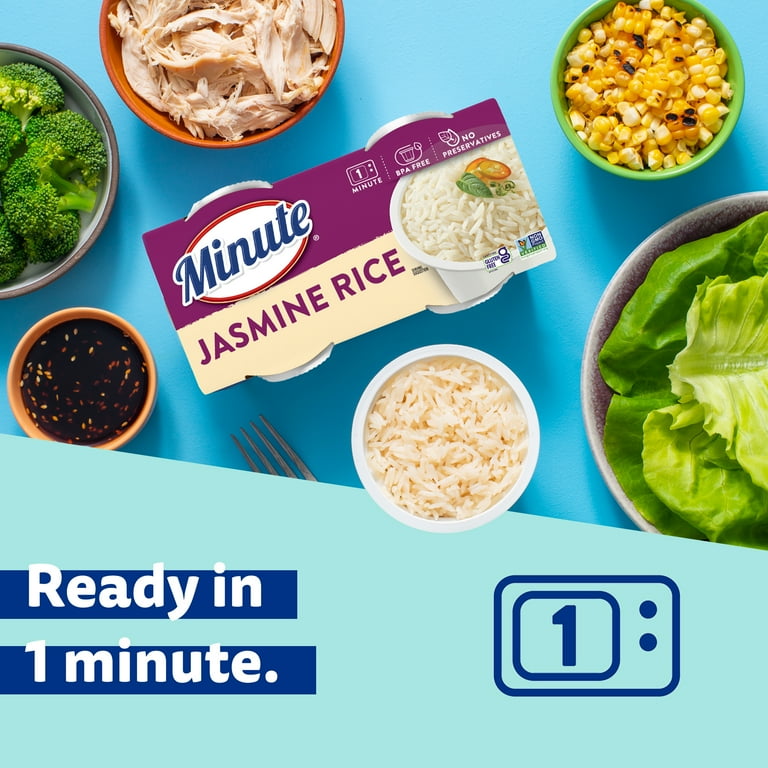 Minute Ready To Serve Jasmine Rice, Microwavable Rice Cups,, 57% OFF