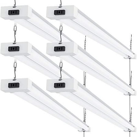 Sunco Lighting LED Shop Lights for Garage Workshop 4FT, Plug in ...