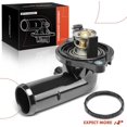 A-Premium Engine Thermostat Housing Assembly Water Outlet Compatible ...