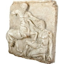 Ebros Greek Metope Centaur & Lapith In Mortal Combat Wall Plaque Resin ...
