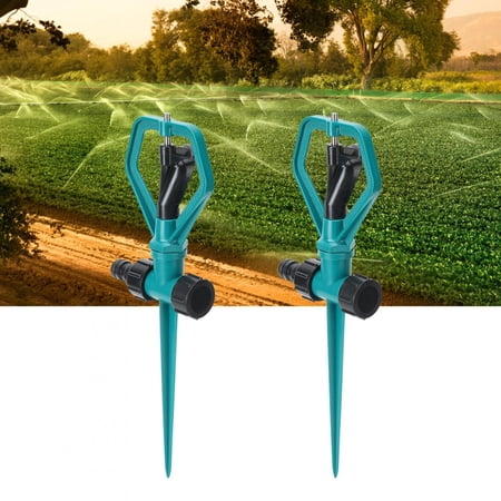 360 Degrees Automatic Rotating Multi-Pipe Connection Water Sprinkler ...