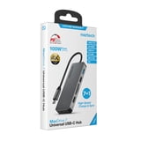Naztech MaxDrive7 Universal USB-C Adapter Hub (15593-HYP) - Walmart.com