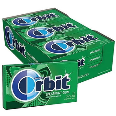 Extra Gum Peppermint Sugarfree Chewing Gum Mega Pack, 35 Sticks (Pack ...
