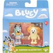 Bluey's Escape Convertible Figure Set (Includes: Bluey, Chilli, Bandit ...