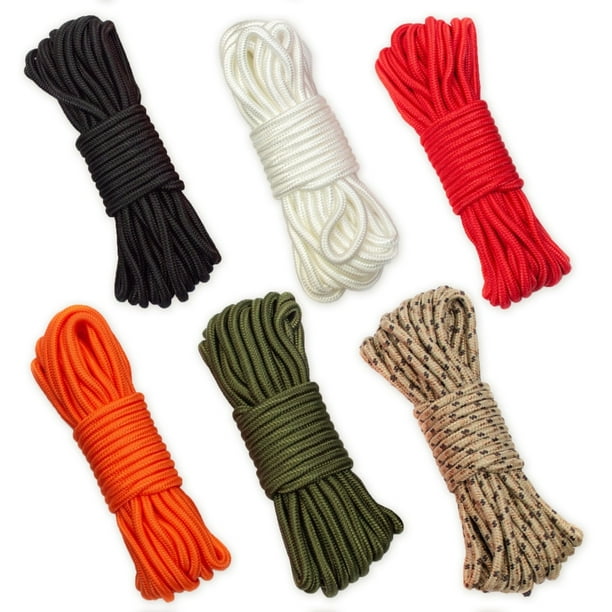 9mm x 50 Nylon Braided Rope - Walmart.com