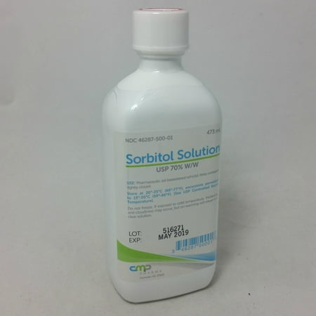 CMP Pharma, Sorbitol Solution, 70%, 480ML - Walmart.com