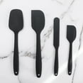 NIBOLOG 4Pcs Mixing Scrapers Food Grade Heat Resistant Silicone All ... NIBOLOG 4Pcs Mixing Scrapers Food Grade Heat Resistant Silicone All ...