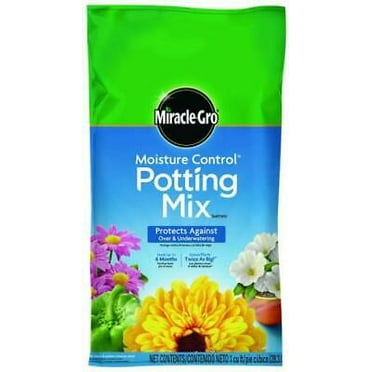 Miracle-Gro Moisture Control Potting Mix - Walmart.com