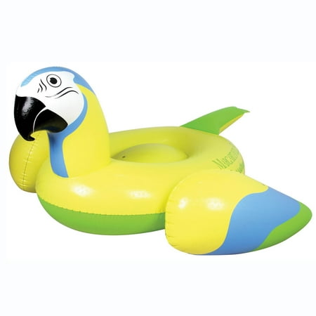Margaritaville Swimming Pool Rideable Tropical Parrot Inflatable Float ...