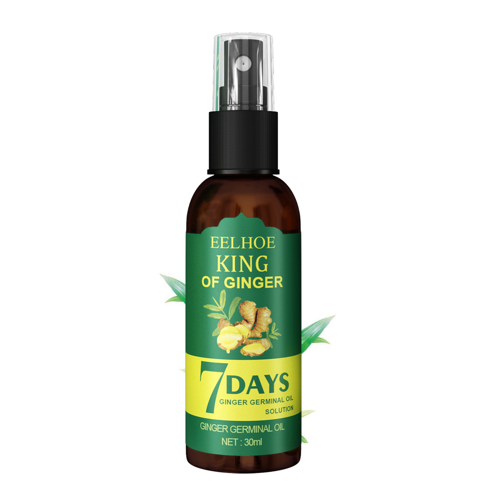 50ml Hair Growth Ginger Spray Strong Hair Massage Scalp for Stronger ...