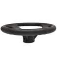 Tracker Boat Steering Wheel | 13 3/8 Inch Black Plastic - Walmart.com