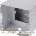 HONMEET White Metal Protective Socket Box for Outdoor Electrical Outlet ...