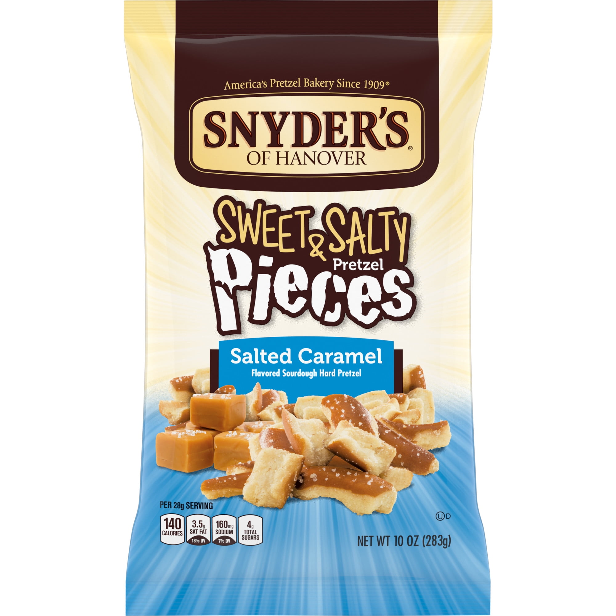 Snyder's of Hanover Pretzel Pieces, Salted Caramel Sweet & Salty, 10 oz ...