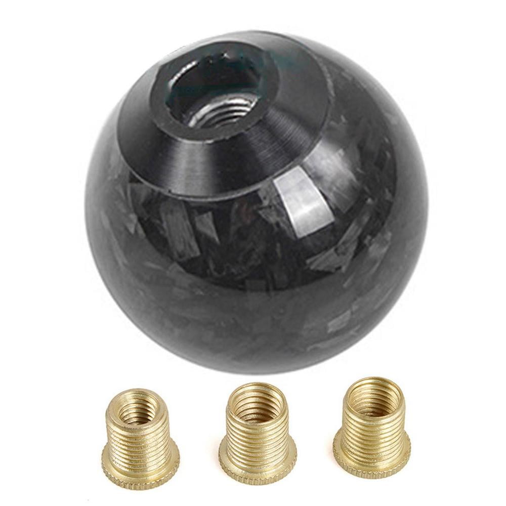 Tohuu Shift Knob Gear Shifter Knobs With 3 Adapters Carbon Fiber Shift ...