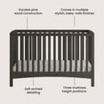 Child Craft London Crib and Changing Table Nursery Set, 4-in-1 ...