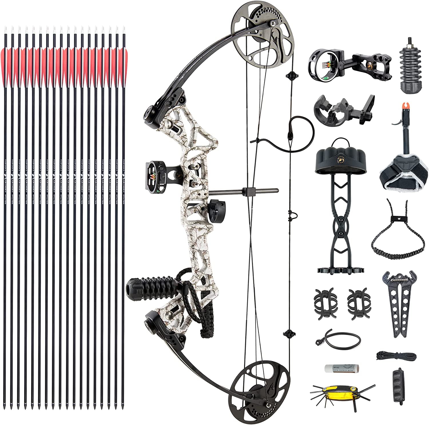 Archery Compound Bow, Hunting Bow Archery Set, Compound Bow Set for ...
