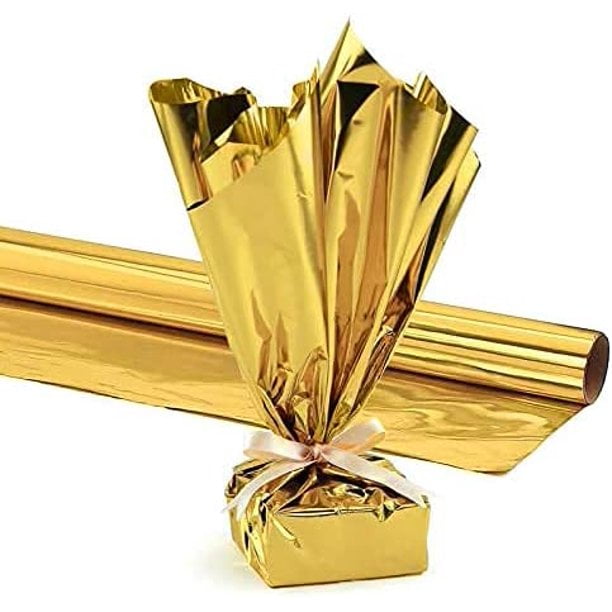 Gold Wrapping Paper Sheet