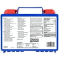 Equate All-Purpose First Aid Kit with Antibacterial Bandages, 140 Items ...