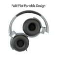 Magnavox Gray Foldable Stereo Headphones with Microphone - Walmart.com