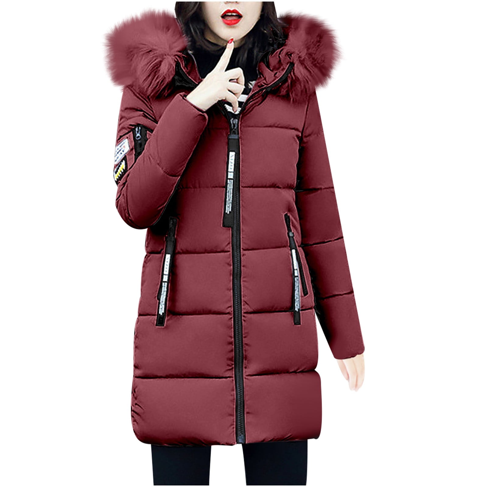 Click here for Unbranded Womens Winter Jacket Womens Winter Thick... prices