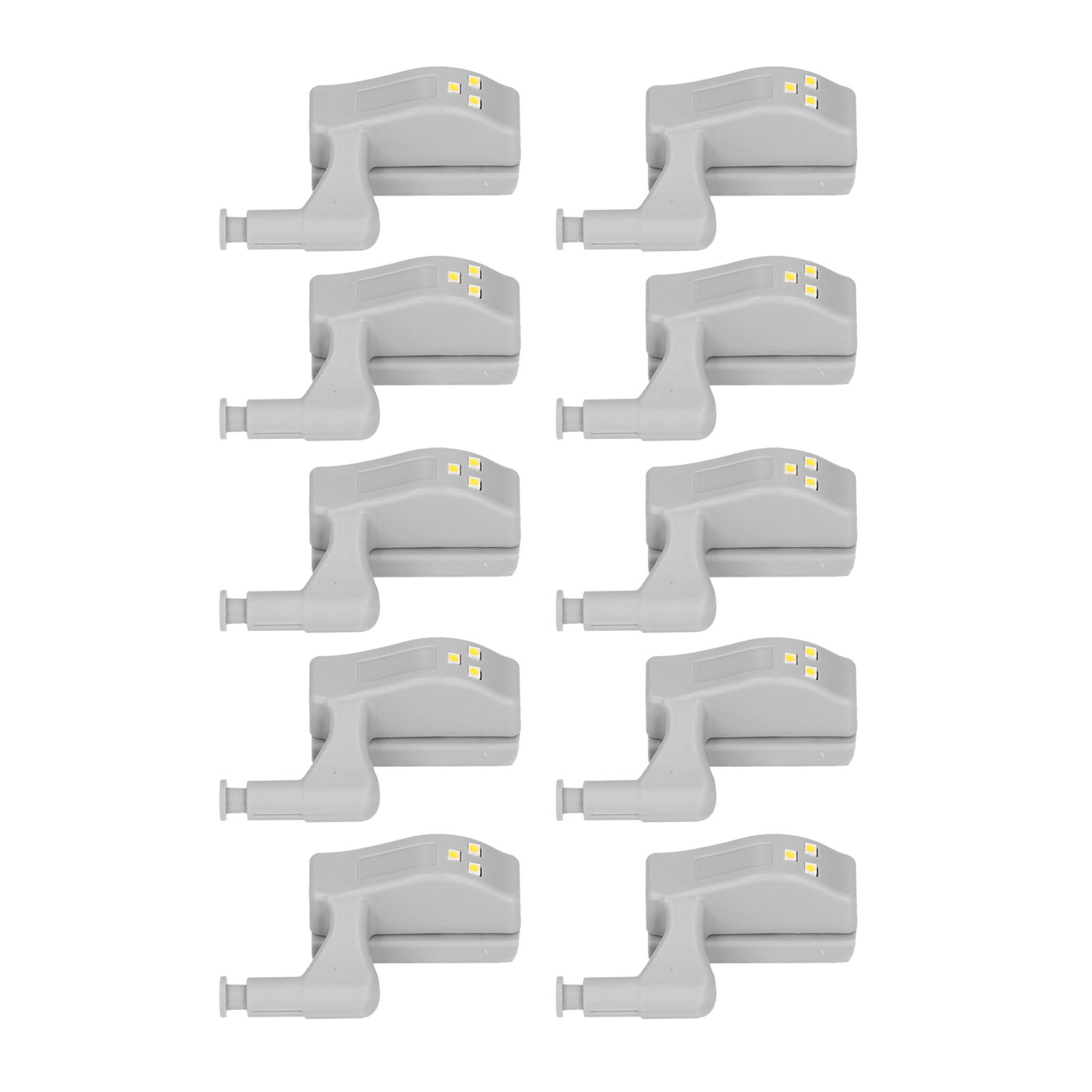 LED Inner Hinge Lamp, Plastic Durable Warm Light LED Cabinet Hinge ...