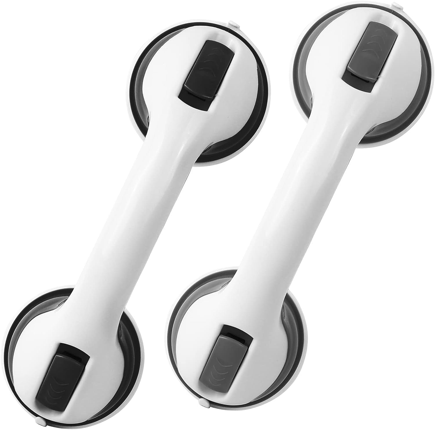 Suction Bathroom Grab Rails, 2pcs 12 inch Hand Rail for Disabled ...
