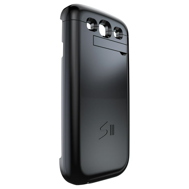 MOTA Samsung S3 Extended Battery Case - Black - 2600 mAh - Walmart.com ...