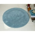 Saffron Fabs Bath Rug 36" Round Reversible Hand Woven Crochet Lace ...