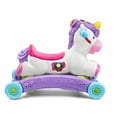 VTech Grow & Ride Unicorn for Infants & Toddlers, Rocker to Rider Toy ...
