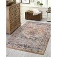 Rugs.com Eco Southwestern Collection Rug – 8' x 10' Khaki Gray Medium ...