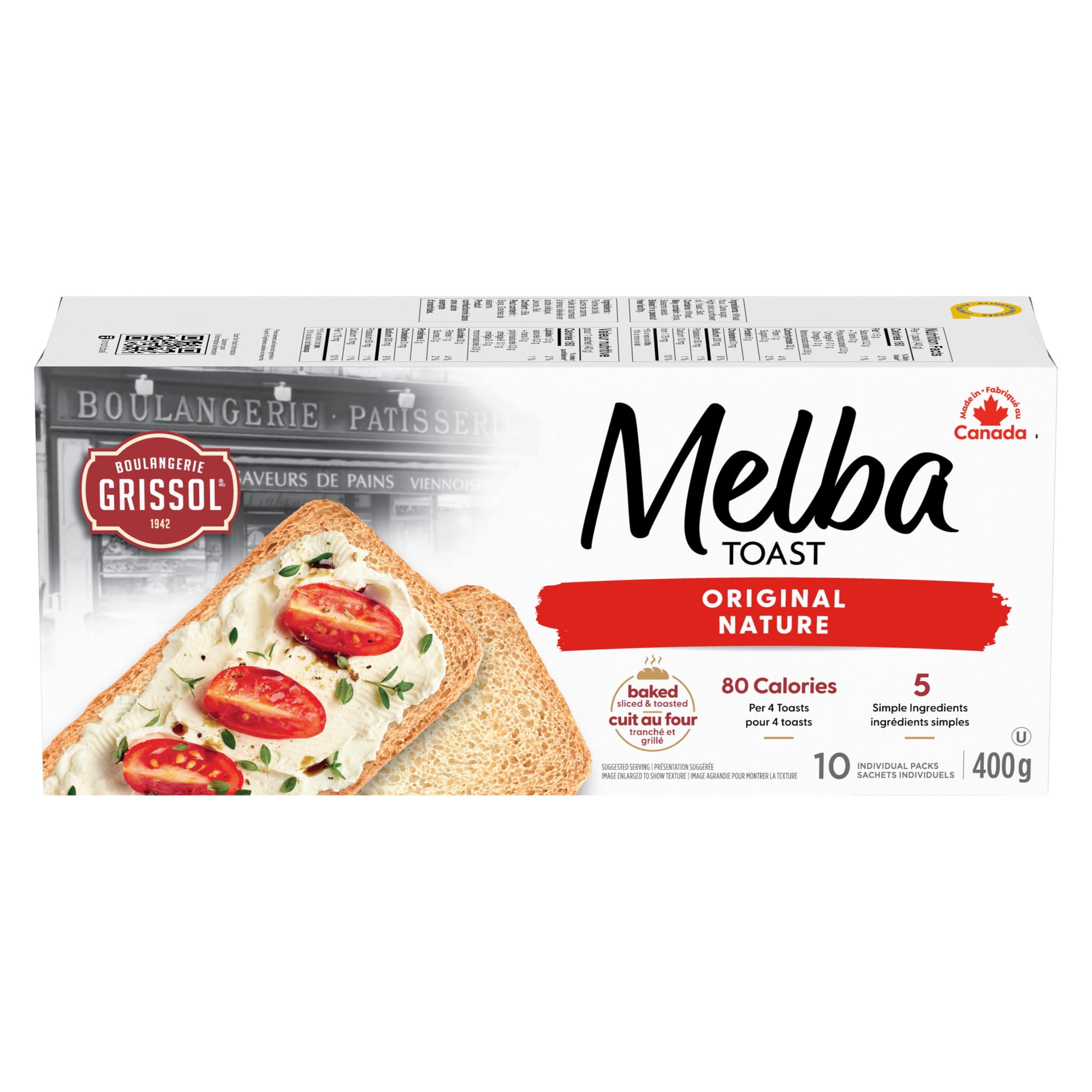 Click here for Boulangerie Grissol Melba Toast Plain  Dare 400g prices
