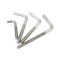 L Shape Foundation Bolts 304 Stainless Steel Right Angle Anchor Bolt Long Square Bend Screw，M4 ...