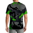 AHMOMEI Quick Dry Gym Tshirts for Men Camouflage Ice Silk Men Short ...