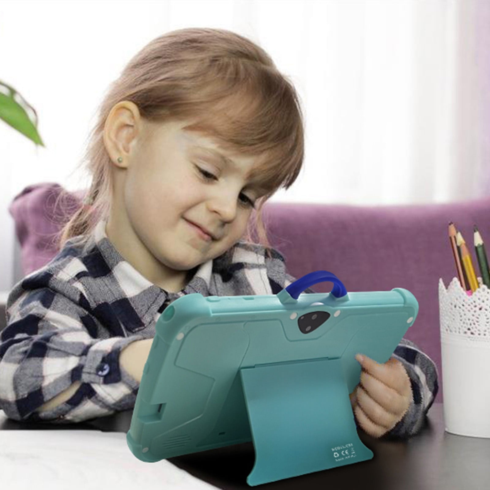 Click here for Lksixu 7-Inch Childrens Tablets Computer Wifi Blue... prices