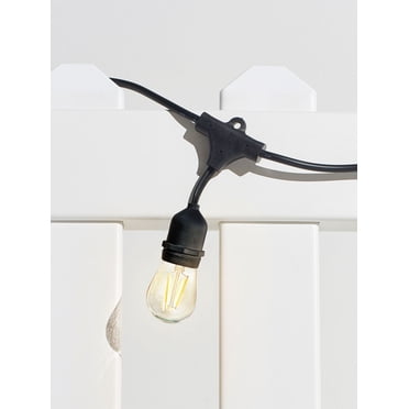 Merkury Innovations Indoor + Outdoor Cafe Lights | Multicolored LED ...
