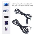 ANXPTIME USB C Male to 4Pin Power Extension Cable Type C Open End ...
