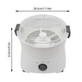 Electric Potato Peeler, 85W Automatic Potato Peeling Machine, 110V, 2 ...