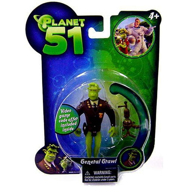Planet 51 General Grawl Mini Figure - Walmart.com