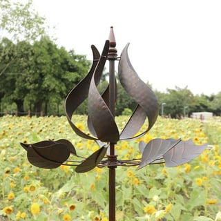 SWEN Products US MILITARY MARINES CIRCLE Swirly Metal Wind Spinner ...