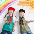 40 count Berets and Scarves Bulk Felt Artist Beret Hats with Scarf for ...