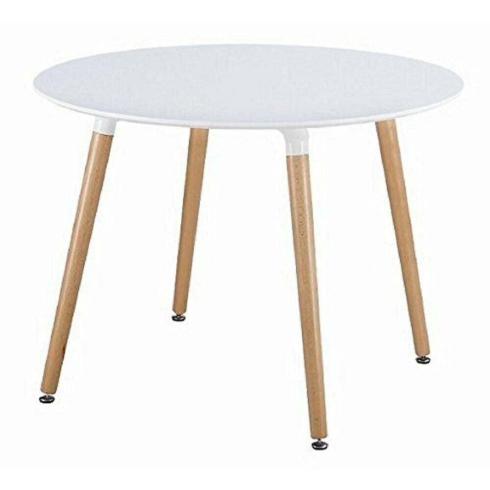 Click here for Nicer Furniture Modern Style Mdf Round Dining Tabl... prices