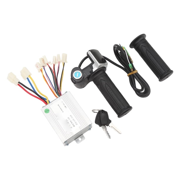 Motor Controller Throttle Grip 12V 500W Controller Throttle Grip Set ...