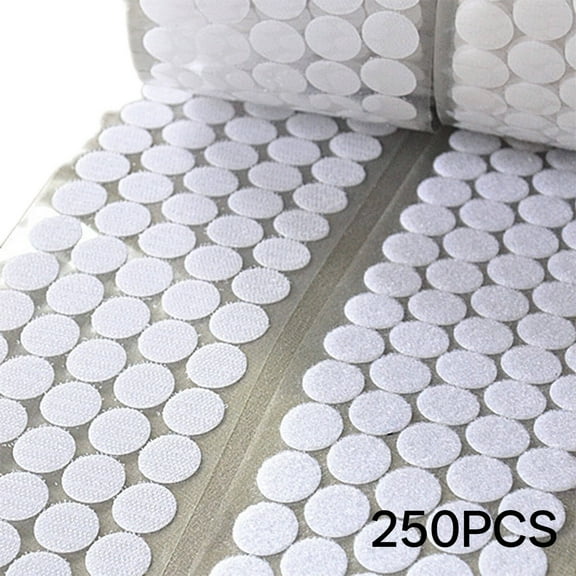 VELCRO Brand Sticky Back - 5/8" Coins, 15 Sets - Black - Walmart.com