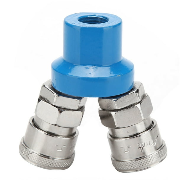 Conector neumático, 1/4" tipo C Vía neumática Conexión rápida Conexión ...