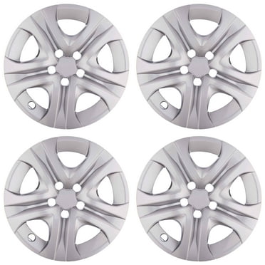 Premium Toyota Rav4 2013-2015 Replica 17-inch Hubcaps Set - Silver ...