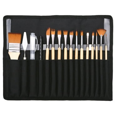 ARTIFY 15 Pieces Paint Brush Set, Intermediate Series, Includes Pop-Up ...