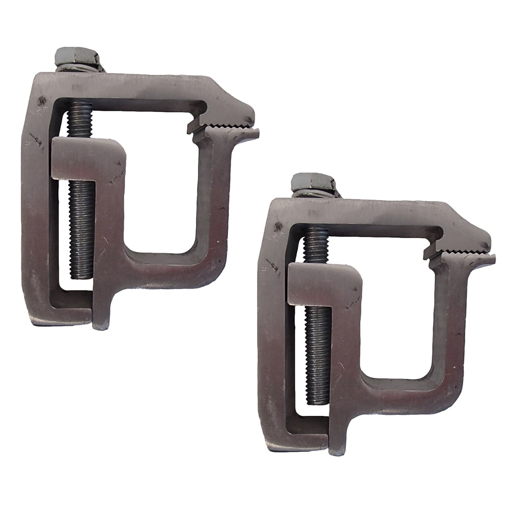 Two (2) Heavy Duty Mounting Clamps Made for Truck Cap Topper Camper ...
